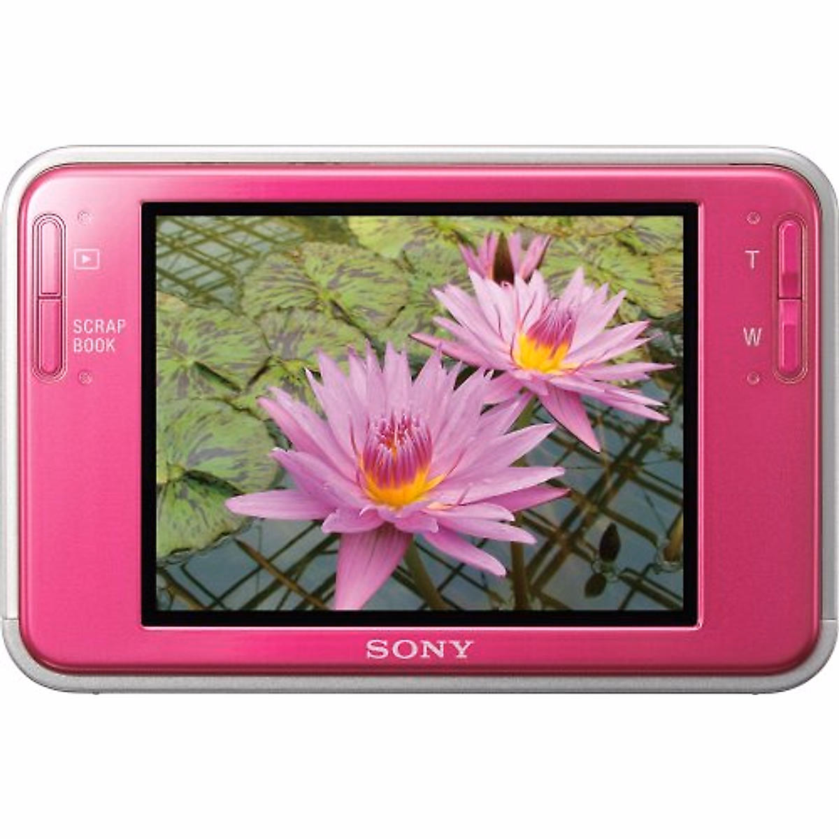 Sony Cybershot DSC-T2 8MP Digital Camera with 3x Optical Zoom (Pink)