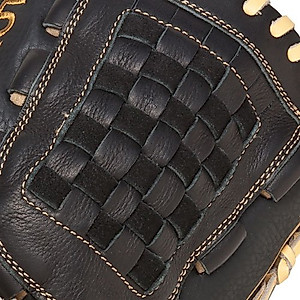 Louisville Slugger 12-Inch FG Dynasty Baseball Infielders Gloves, Black, Left Hand Throw