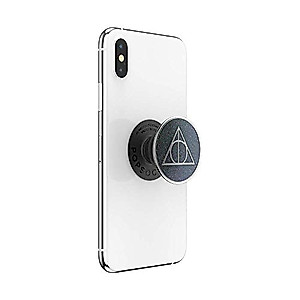 ​​​​PopSockets Phone Grip with Expanding Kickstand, PopSockets for Phone - Enamel Death Hallows Glitter