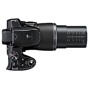 Fujifilm FinePix 16 MP Digital Camera with 50x Optical Zoom, 3.0-Inch LCD Screen and Full HD 1080p Video Recording, Black, S9750
