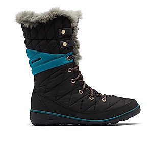 Columbia Women's Heavenly Omni-Heat, Black/Deep Water, 6
