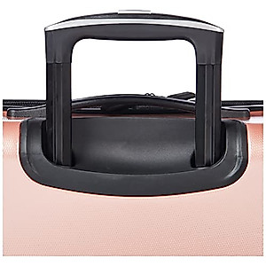 American Tourister Moonlight Hardside Expandable Luggage with Spinner Wheels, Rose Gold, Carry-On 21-Inch
