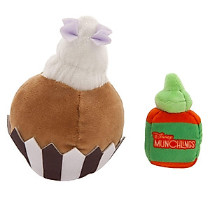 Disney Store Official Jack Skellington Munchling Plush – Nightmare Before Christmas Delight – Cinnamon Cupcake Flavor – Specialty Treats Edition – Petite & Cute Micro 4 inch Collectible