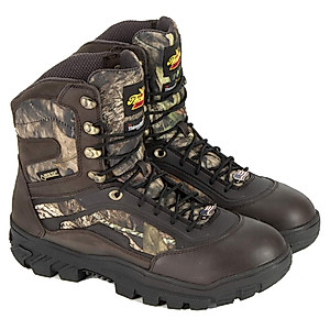 Thorogood 863-4200 Men's Veracity GTX 8" Waterproof Hunting Boot, Brown/Mossy Oak - 10.5 W US