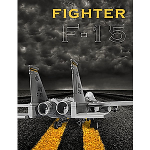 SEMKY Military F-15 Eagle Fighter Jet Air Force Building Block Set (262 Pieces) Toys Gifts for Military Fans and Kid