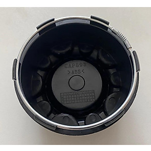 4PCS Wheel Center HUB Cap Cover Gloss Black Cap American Outlaw 893 CAP1016 80846