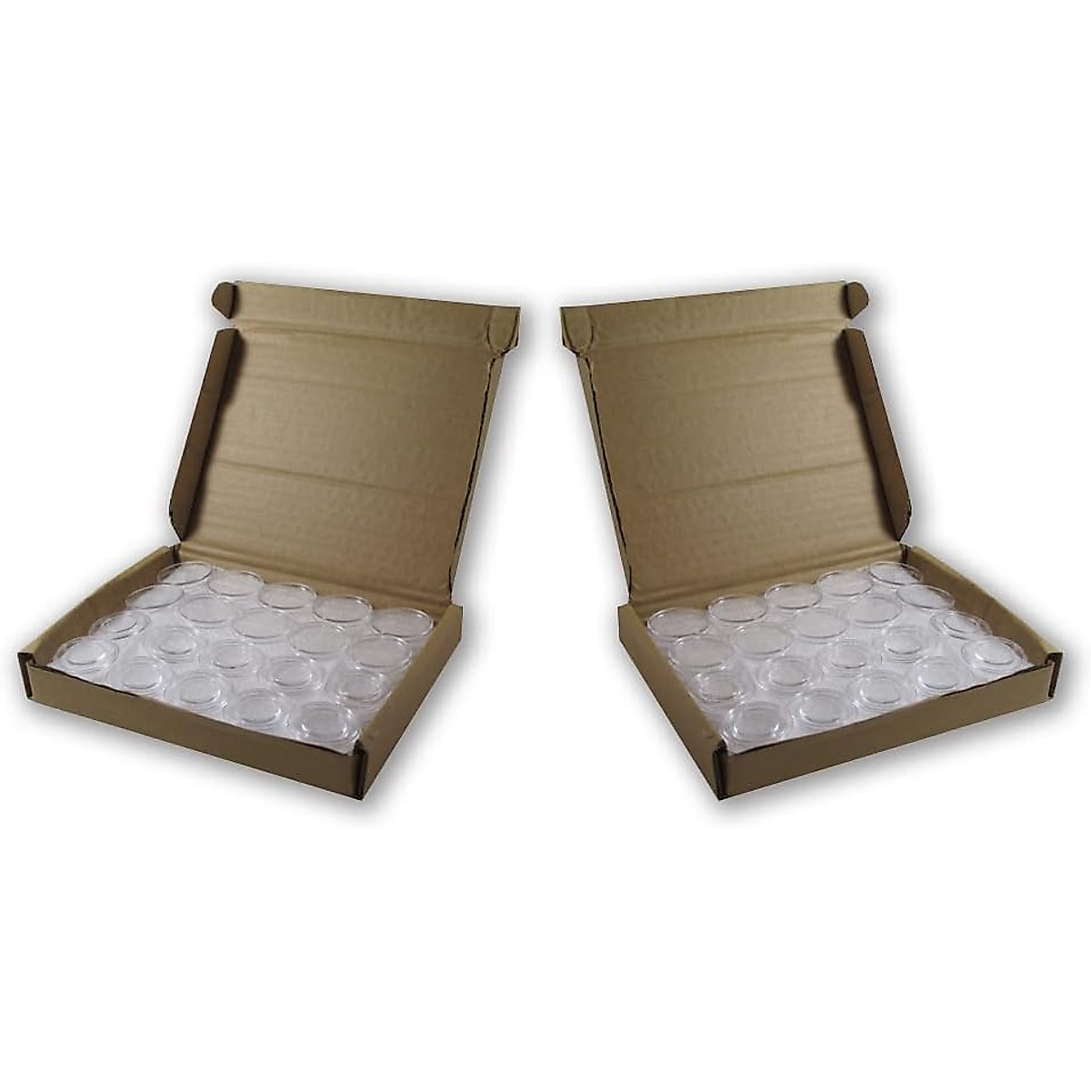 Guardhouse 30mm Direct Fit Coin Capsule for US Modern Half Dollar and Other Similar Sized Coins Pack of 100