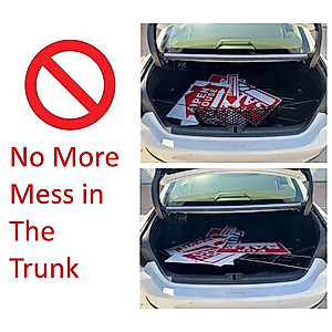 Lock Box Buddy Sign Bag holds 18"x24" and 6"x24" Real Estate Signs, Open House Signs, and For Sale Signs with Lawn Stakes