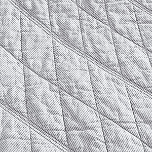 Eddie Bauer - King Quilt Set, Cotton Reversible Bedding with Matching Shams, Medium Weight Home Decor (Boulder Grey, King)