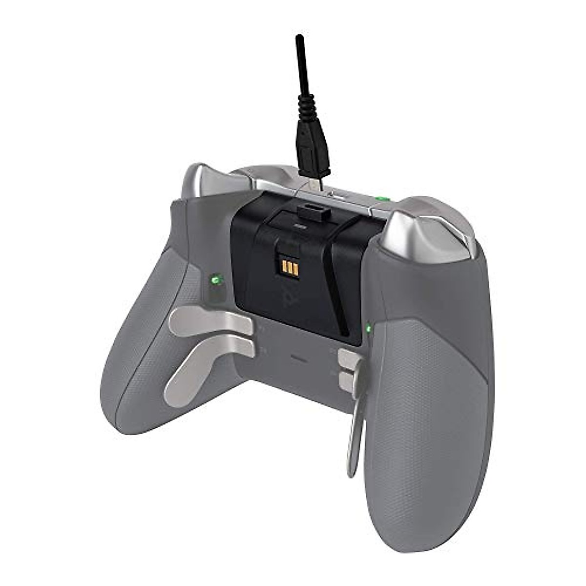 PDP Gaming METAVOLT Rechargeable Battery Pack for Xbox Controllers - Microsoft Licensed Cross-Compatible Xbox Series X|S, Xbox One Accessory, Secure Magnetic Port, LED, 20 Hours of Play Per Charge