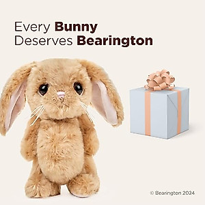 Bearington Billy Big Head Bunny The Stuffed Bunny Rabbit, 8 Inch Brown Easter Stuffed Animal
