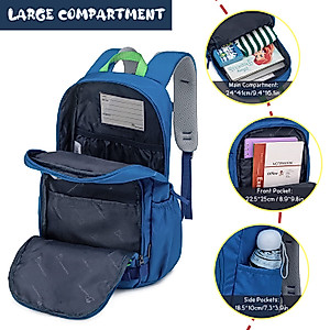 MOUNTAINTOP Kids Backpack for Boys Girls School Camping Childrens Backpack