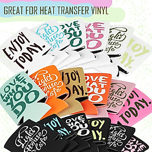 50 Pack Beer Can Coolers Sleeves, Soft Insulated Reusable Drink Cooler for Water Bottles, Blank Collapsible Soda Cover Cooler, DIY Customizable for Parties, Events or Weddings, Bulk