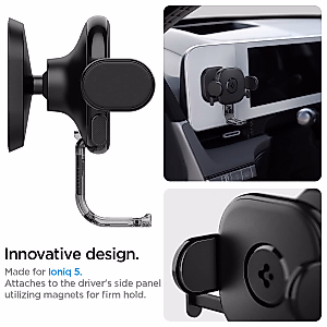Spigen OneTap Universal Designed for Ioniq 5 2024 2023 2024 Dashboard Car Mount (Magnetically Attaches to Ioniq 5's Dashboard)