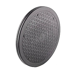 Floratek 12” Rotating Swivel Heavy Duty Wheel 360 Degree Rotate Turntable Lazy Susan Turnplate for Clay Pottery Sculpture Monitor TV 30cm