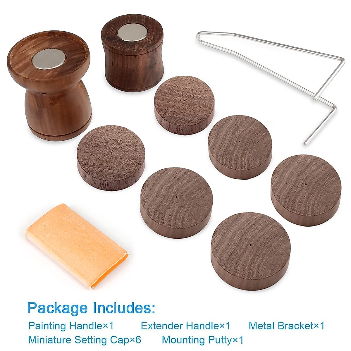 Jucoci Painting Handle for Miniautres Paint Handle Compatible with DND Miniatures, Scale Model, Fantasy Figurines