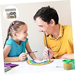 SAFIGLE 2 Sets Set Model Coloring Kit Glass Dropper Small Tool Kit Airbrush Kit for Nails Kids Easel Set Metal Model Nail Set for Kids Model Craft Spray Kit Models Craft Spraying Tool Case