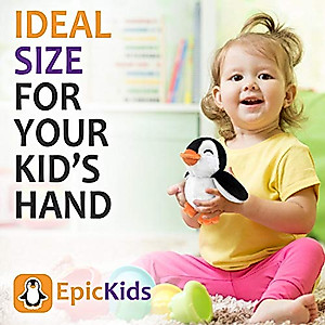 Stuffed Penguin - Plush Stuffed Penguin Toy - Meet Mr. Chill, The Baby Penguin Stuffed Animal - A Huggable, Soft, Adorable 5" Baby Penguin - Great Gift for Penguin Lovers of All Ages, Girls and Boys