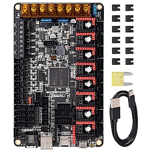 BIGTREETECH Octopus Pro V1.0 Controller Board New Upgrade with Octopus 32bit Motherboard Compatible TMC5160 Pro Stepper Driver, Support Powerful DIY for 3D Printer (Main Chip is STM32F446ZET6)