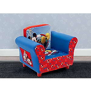Delta Children Upholstered Chair, Disney Mickey Mouse