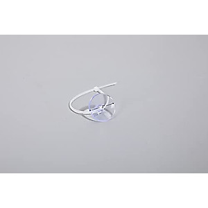 AQUANEAT 20 Pack Suction Cups with 40/100 Zip Ties for Aquarium Fish Tank Decoration Moss Shrimp Nest (20 Pack with 40 Zip Ties)