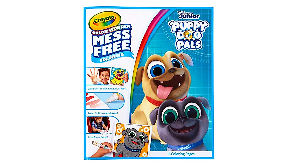 Crayola Color Wonder Disney & Puppy Pals Coloring Set for Kids 3-6