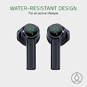Razer Hammerhead True Wireless Bluetooth Earbuds Classic Black (Renewed)