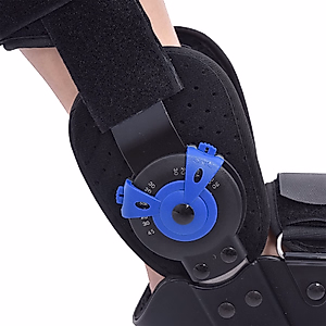 Orthopedic Walker Boot Fracture Orthopedic Boot ​for Toe Foot Ankle Injuries Fractures Sprains Walking Brace for Foot and ​Ankle to Reduce Pain Swelling Breathable Material,Lager