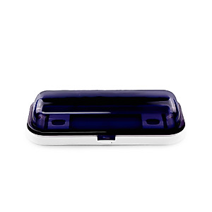 Five Oceans FO-2234-1 Marine Radio Cover, Water Resistant Heavy-Duty Boat Stereo Cover with Flip-up Door & Spring Loaded Release