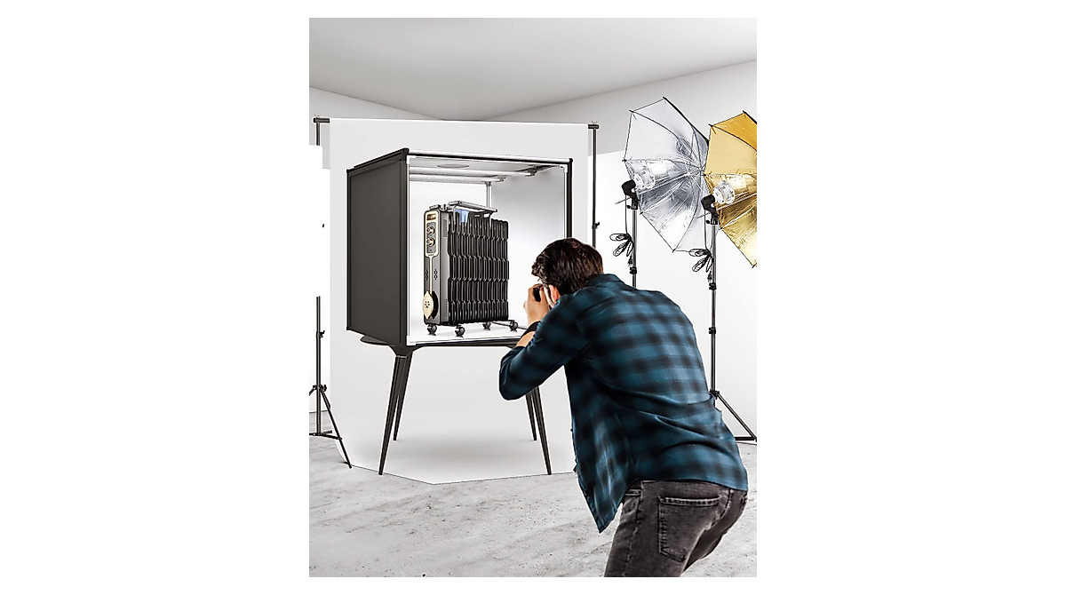 FOSITAN Dimmable Photo Light Box Kit - Perfect for Shooting