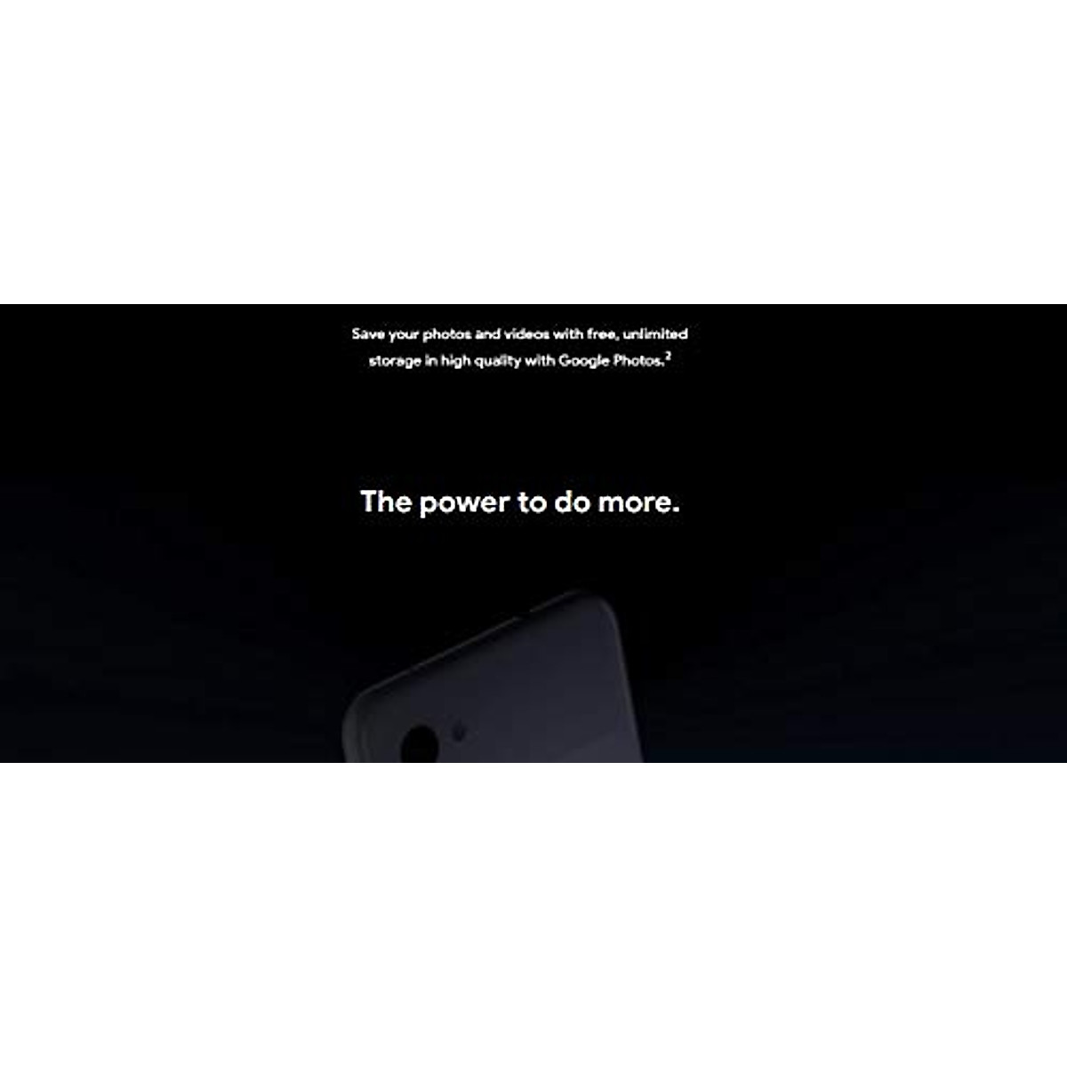 Google Pixel 3A (64GB, 4GB RAM) 5.6" Display - GSM/CDMA Factory Unlocked (AT&T/T-Mobile/Verizon/Sprint) Global 4G LTE International Model (Just Black)