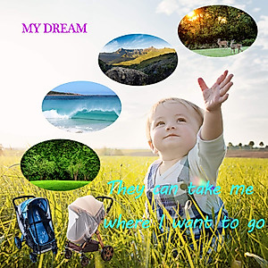 Stroller Rain Cover Baby Mosquito Net Universal Weather Shield Bug Net for Jogging Stroller Pushchair Buggy Pram Protect Baby from Rain Insect Wind Bug Snow Fly Shade Shield Netting Plastic