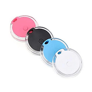 4pc Bluetooth Anti-Lost Device Smart Item Locator Alarm Tracker Wallet Mobile Phone Two-Way Voice pet Elderly Anti-Lost Device Key Chain