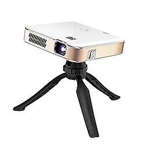 KODAK Luma 400 Portable HD Smart Projector | Wi-Fi, Bluetooth, HDMI & USB Compatible Mini Home Theater System Up to 150” | 720p Native Resolution (4K), 200 ansi Lumens | Tripod Included