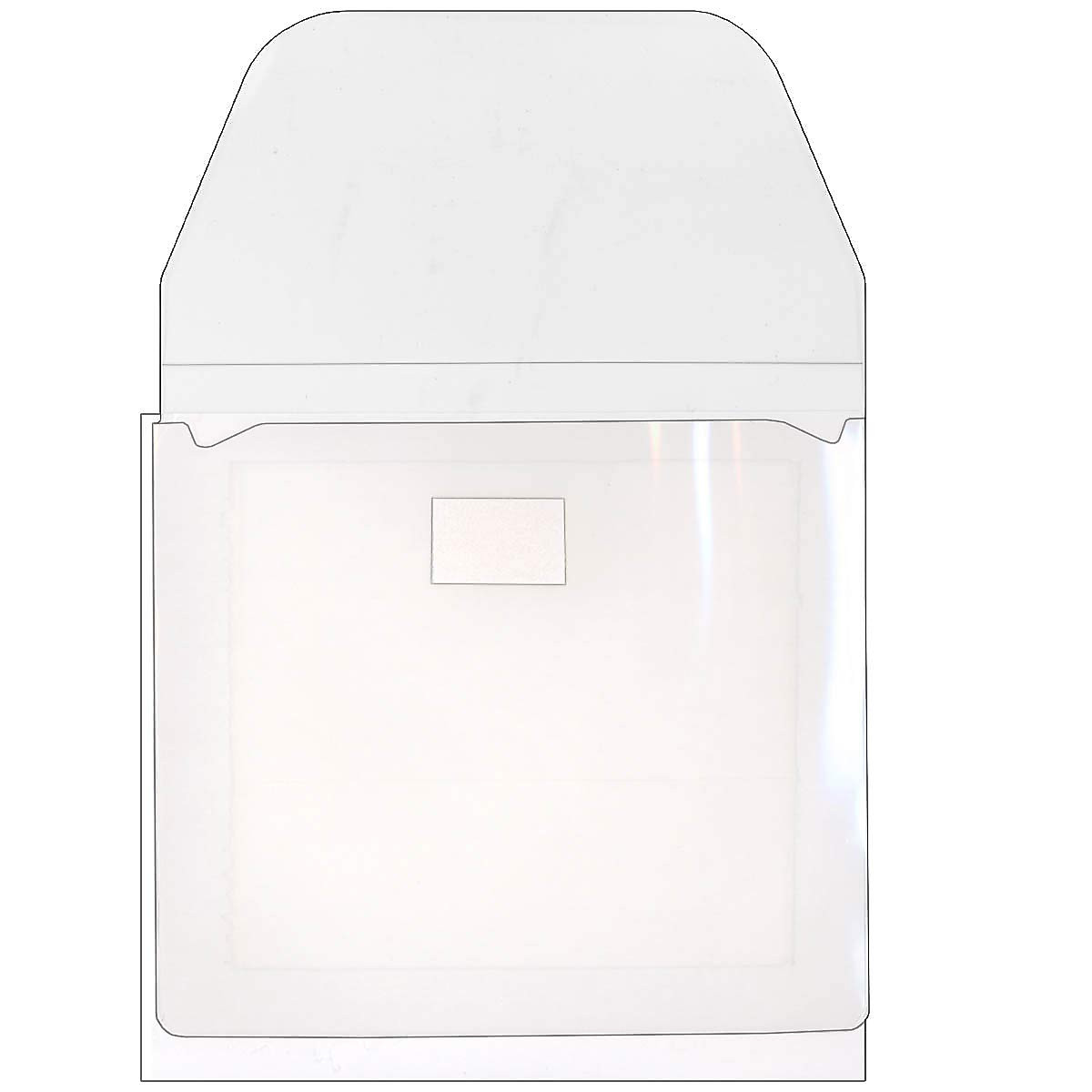 StoreSMART - Flash Drive Pocket - Peel & Stick with Resealable Flap - 500 Pack - TL10104FLASH500