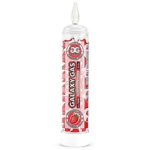 Galaxy Gas Strawberry Flavor Whipped Cream Dispenser Cartridge Tank, Nitrous Oxide 1L 615 Gram, Whipped Cream Tank, N2O Charger Tank, 1 Cylinders (GASun1070)