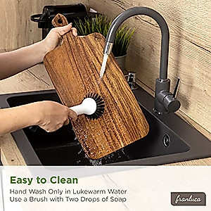 Boardlette Wood Cutting Board, Wooden Cutting Boards for Kitchen, Serving Board, Chopping Board, Wood Cutting Boards for Meat Cheese Bread Vegetables, Acacia Wood Medium