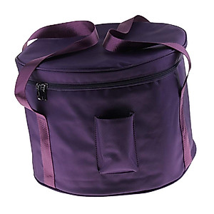 gazechimp 2 Pcs 14in Bowl Carry Cases Travelling Bags Carrier