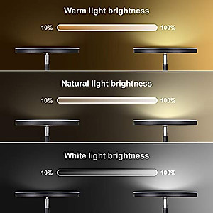 Dimunt Floor Lamp LED Floor Lamps for Living Room Bright Lighting, 27W/2000LM Main Light and 7W/350LM Side Reading Lamp, Adjustable 3 Colors 3000K/4500K/6000K Tall Lamp with Remote & Touch Control