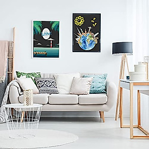 15 Sheets Black Cardstock 8.5 x 11, 250gsm/92lb Thick Paper Cardstock Black Construction Paper for Crafts, Christmas Gift Card Making, Invitations, Printing, Scrapbook Supplies, Stocking Stuffers