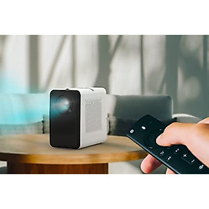 Kilable Portable Movie Projector with 7500 Lux for Outdoor Home, LED 1920x1080P HD Projector Support Bluetooth and WiFi Mini Wireless Projector 4k Compatible with iOS/Android Phone/USB/TV Stick