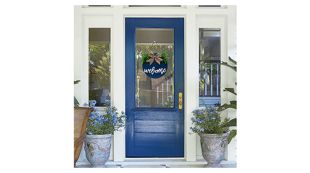 Charming Farmhouse Welcome Sign for Your Front Door