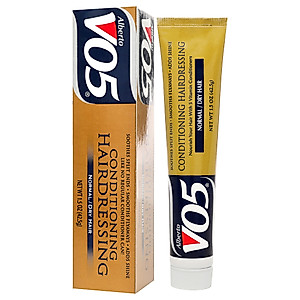 Alberto VO5 Conditioning Hairdressing for Normal to Dry Hair - Hair Conditioner Styling Product - Smooths Frizz - Brightens Color - 1.5 oz