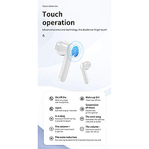 LSBDLLy Wireless Bluetooth Sports Earbuds Earphones, Bluetooth Earphones with Microphone, Suitable for Men and Women Running, Fitness, Work, Travel(Black)