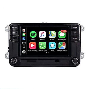 Amzparts RCD360 RCD330 Carplay Android Auto MIB Car Radio Compatible for Golf 5 6 MK5 MK6 Polo Passat B6 B7 CC 6RD 035 187B
