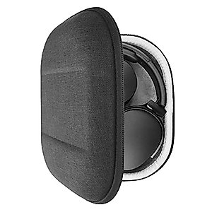 Geekria Shield Headphones Case Compatible with Skullcandy Crusher ANC, Crusher Evo, Hesh Evo Case, Replacement Hard Shell Travel Carrying Bag with Cable Storage (Dark Grey)