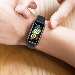 Compatible with Honor Band 7 Band 7 TPU Watch Straps - Quick Release Watch Bands Soft Waterproof Watch Strap for Men Women - for Smartwatches Straps Replacement