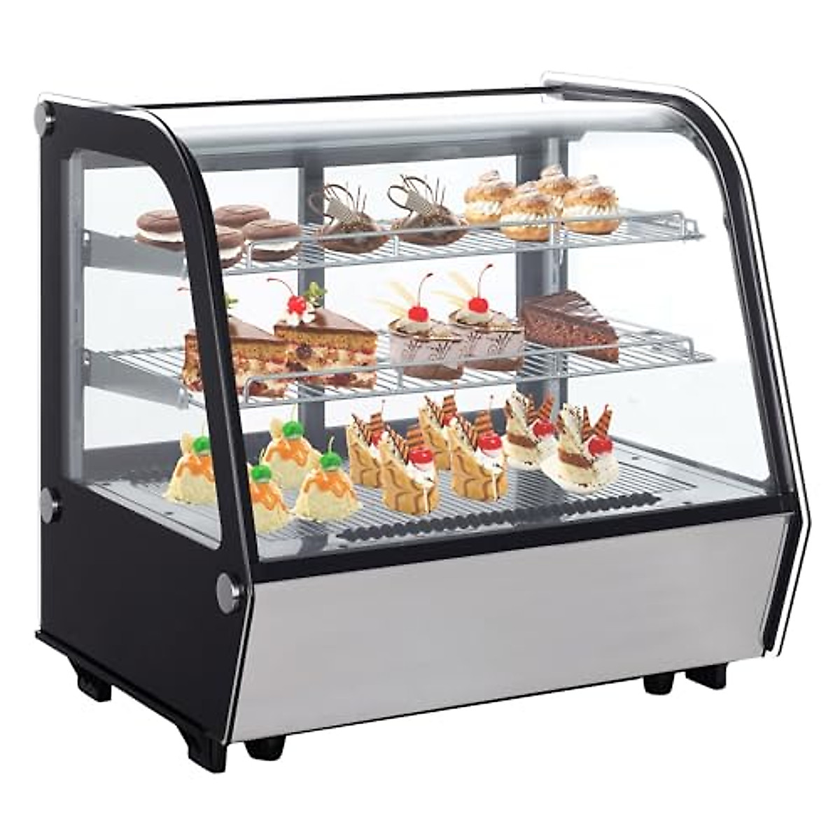 PremiumLevella PCRN427DR 4.2 Cu. Ft. Countertop Refrigerator Display Case