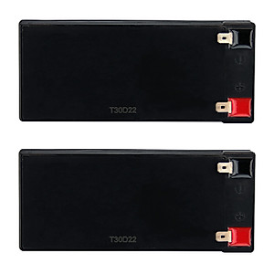 PowerStar-2Pack-2 year Warranty 12V 9AH SLA Battery for Razor e200 / e200s / e225 / e300 / e300s / e325