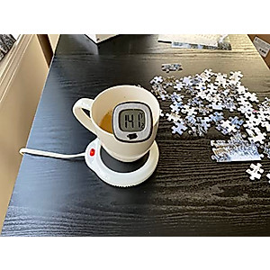 2 Pack - Evelots Desktop Electric Mug Warmer-Coffee/Tea/Cocoa/Soup/Scented Candles